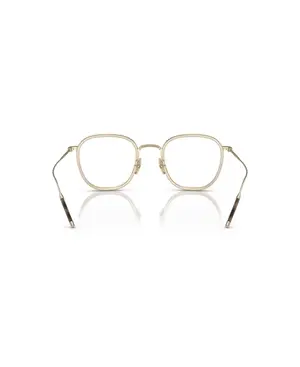 Oliver Spencer Tk-9 Eyeglasses - Gold,buff