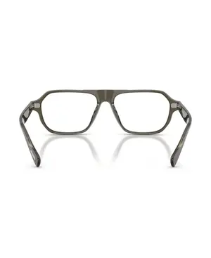 Oliver Spencer Remment Irregular Eyeglasses - Inkwell