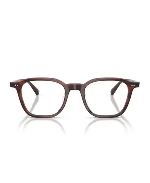 Oliver Spencer Square Frame Eyeglasses - Morado Tortoise