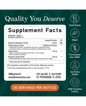 SMNUTRITION Probiotic Capsules
