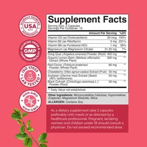 NATURE'S CRAFT Menopause Support Capsules