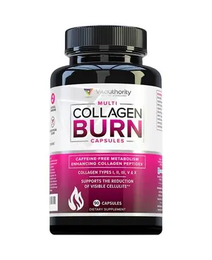 VITAUTHORITY Multi Collagen Burn Capsules - Capsule Is Clear