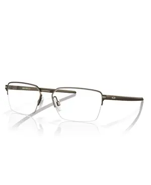 Oakley Rectangle Semi-rim Eyeglasses - Pewter