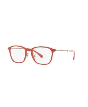 Ray-ban Square Frame Eyeglasses - Red