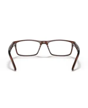 SFEROFLEX Rectangular Full Rim Eyeglasses - Brown