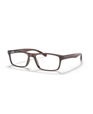 SFEROFLEX Rectangular Full Rim Eyeglasses - Brown