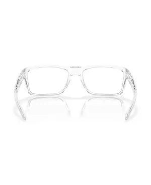 Oakley Rectangle Eyeglasses - Polished Clear