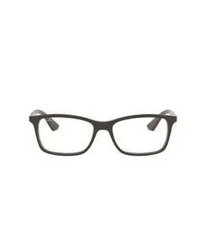Ray-ban Square Frame Eyeglasses - Transparent Brown
