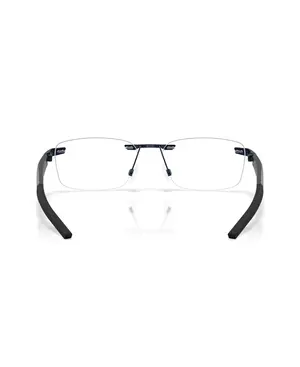 Oakley Rimless Rectangle Eyeglasses - Matte Midnight
