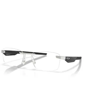Oakley Rectangle Eyeglasses - Satin Chrome