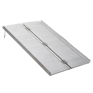 HOMCOM 4ft Foldable Wheelchair Ramp