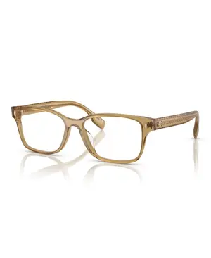 Tory Burch Rectangle Eyeglasses - Transparent Green