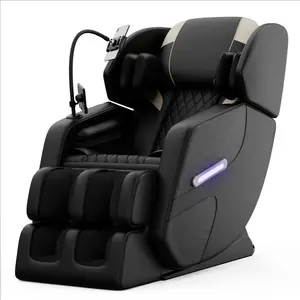BOYEL LIVING Massage Chair Full Body Air Pressure - Black