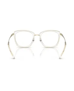 Tory Burch Irregular Full Rim Eyeglasses - Clear