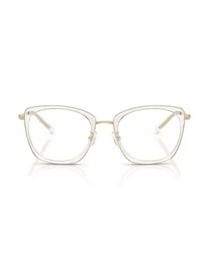 Tory Burch Irregular Full Rim Eyeglasses - Clear