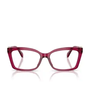 Michael Kors Garzeno Eyeglasses - Transparent Plum