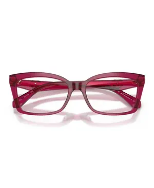 Michael Kors Garzeno Eyeglasses - Transparent Plum