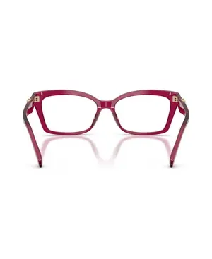 Michael Kors Garzeno Eyeglasses - Transparent Plum