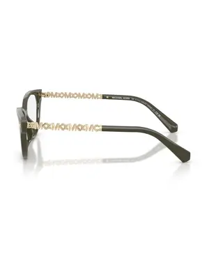 Michael Kors Cat Eye Eyeglasses - Olive