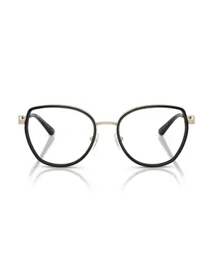 Michael Kors Round Metal Eyeglasses - Black