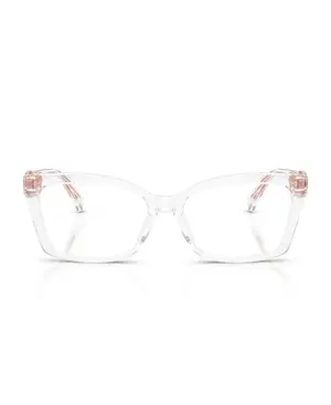 Michael Kors Square Garzeno Eyeglasses - Crystal