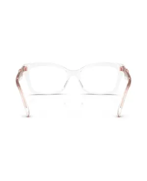 Michael Kors Square Garzeno Eyeglasses - Crystal