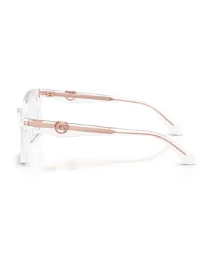 Michael Kors Square Garzeno Eyeglasses - Crystal