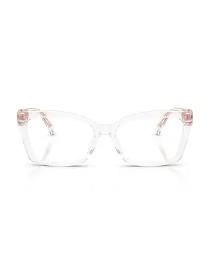 Michael Kors Square Garzeno Eyeglasses - Crystal