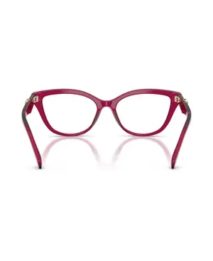 Michael Kors Cat Eye Eyeglasses - Transparent Plum