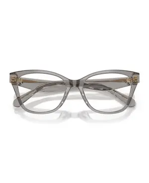 Tory Burch Cat Eye Eyeglasses - Transparent Gray