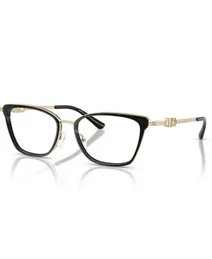 Michael Kors Michael Kors Rectangle Eyeglasses Black