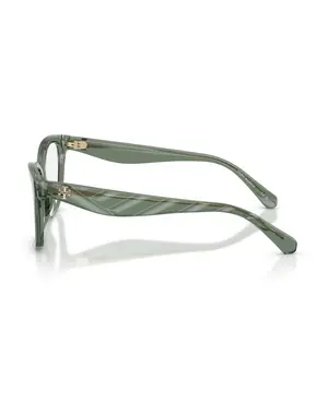 Tory Burch Cat Eye Eyeglasses - Transparent Sage