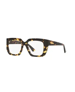Bottega Veneta Rectangle Eyeglasses - Tortoise