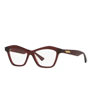 Bottega Veneta Cat Eye Eyeglasses - Red