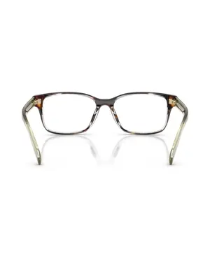 Tory Burch Rectangular Eyeglasses - Dark Tortoise