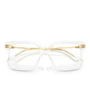Dolce & Gabbana Square Acetate Eyeglasses - Crystal