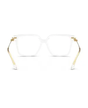 Dolce & Gabbana Square Acetate Eyeglasses - Crystal