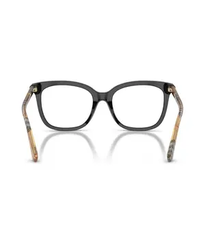 Burberry Square Acetate Eyeglasses - Black