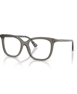 Burberry Square Acetate Eyeglasses - Gray