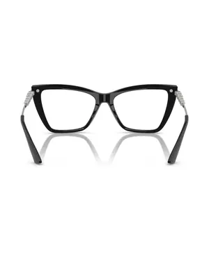 JIMMY CHOO Full Rim Eyeglasses - Black