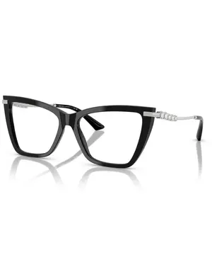 JIMMY CHOO Jimmy Choo Cat Eye Eyeglasses Black