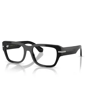 Dolce & Gabbana Square Full Rim Eyeglasses - Black
