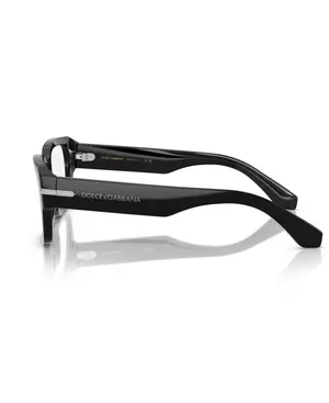 Dolce & Gabbana Square Full Rim Eyeglasses - Black