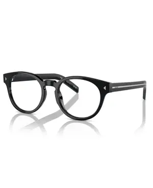 Prada Phantos Shape Eyeglasses - Black