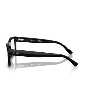 Ray-ban Rectangle Acetate Eyeglasses - Black