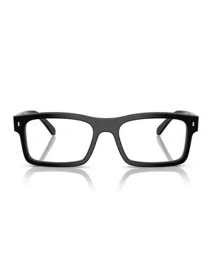 Ray-ban Rectangle Acetate Eyeglasses - Black