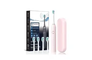 CLARISSA Travel Electric Toothbrush With Extra Brush Heads