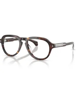 Moncler Full Rim Eyeglasses - Shiny Dark Havana