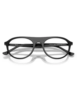 Ray-ban Square Frame Eyeglasses - Black
