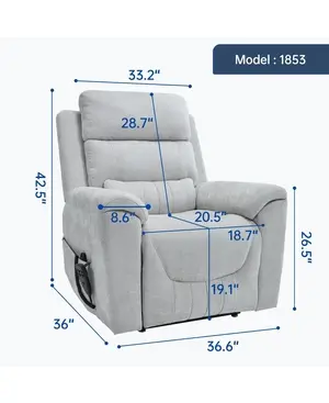 CLIHOME Power Lift Recliner Chair